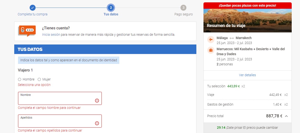 Cupón Descuento DESTINIA & Ofertas Última Hora Septiembre 2025
